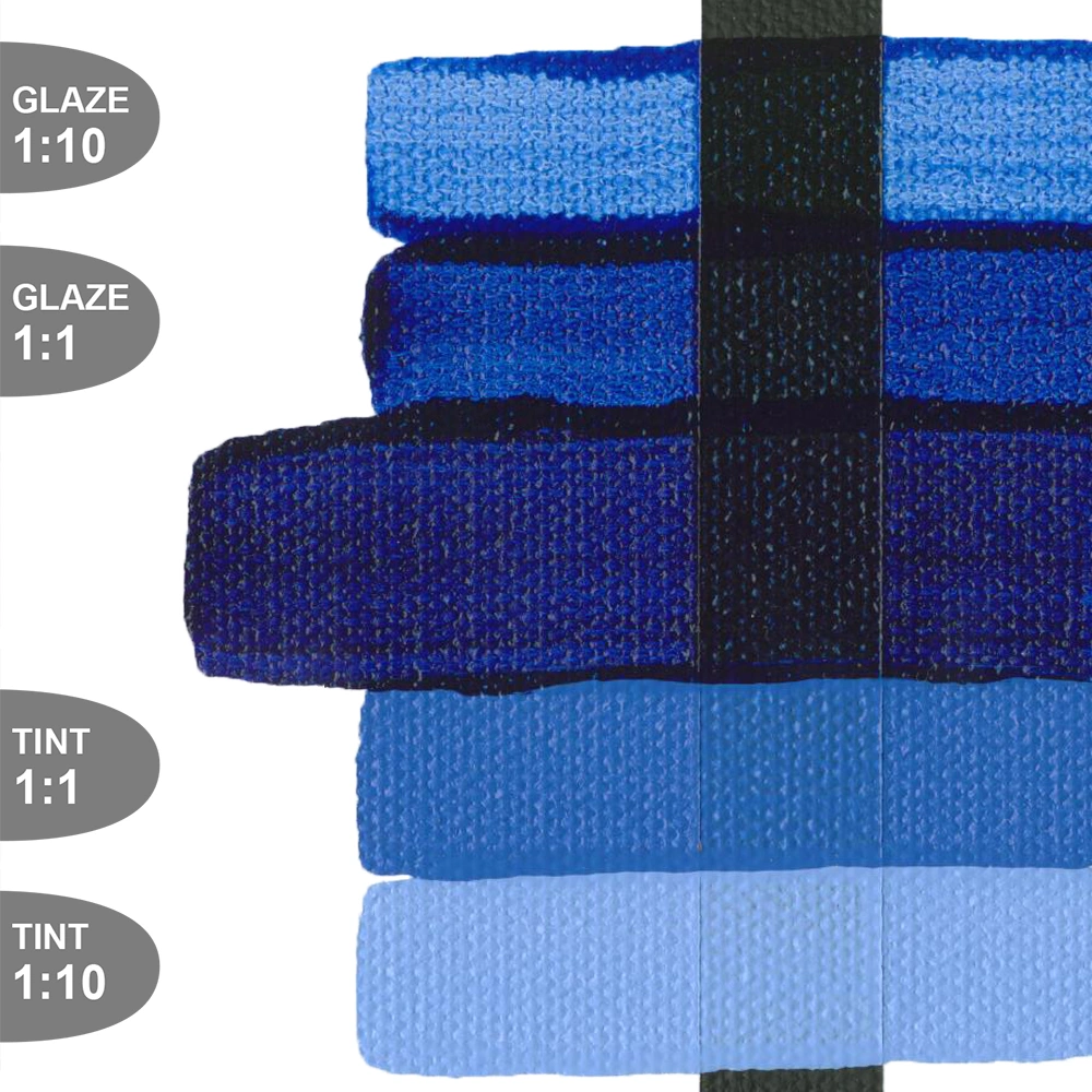 Fluid Acrylic Color - Anthraquinone Blue | Golden Artist Colors