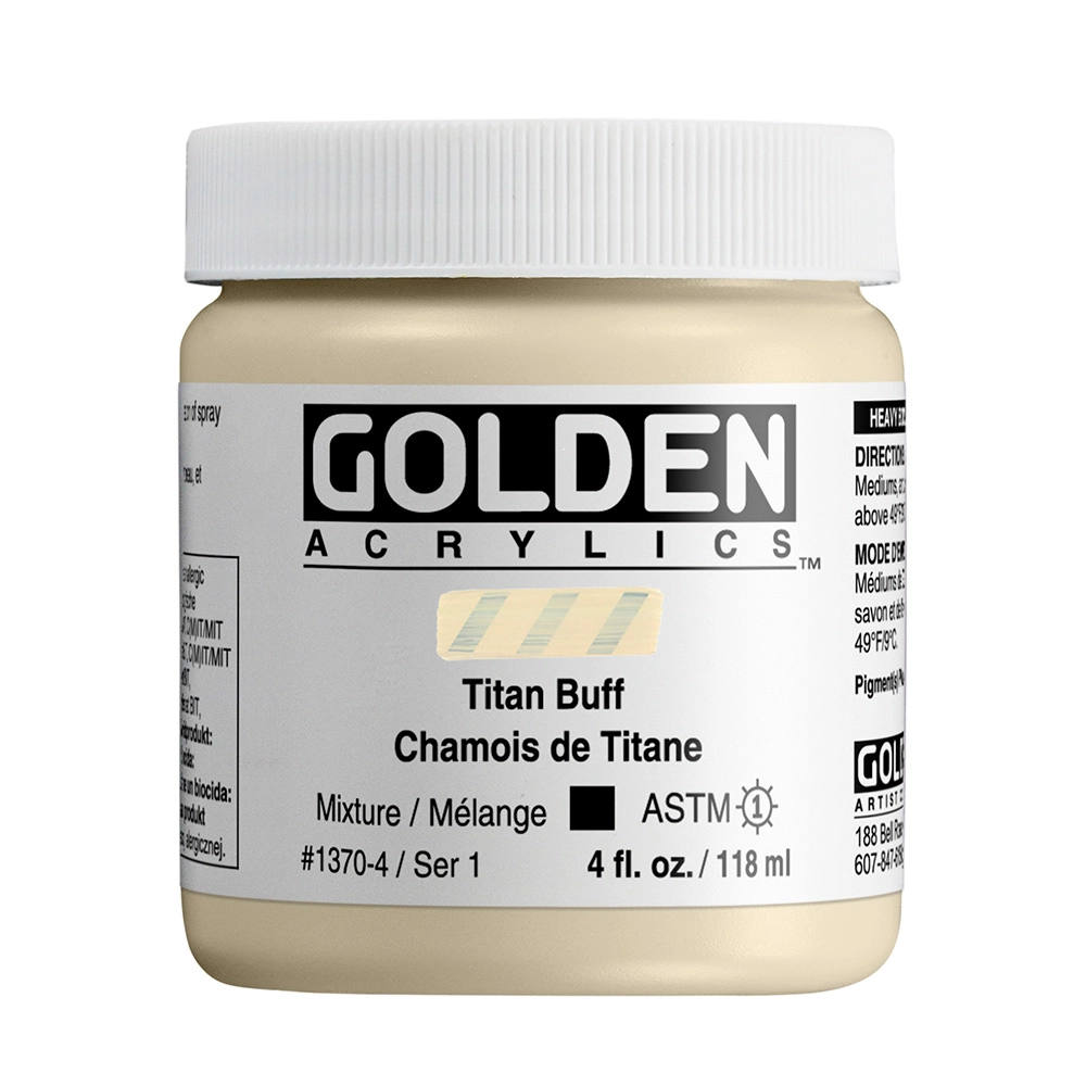 Heavy Body Acrylic Color - Titan Buff | Golden Artist Colors