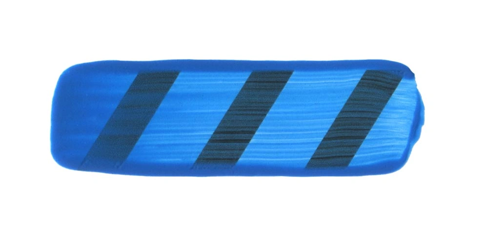 Heavy Body Acrylic Color - Fluorescent Blue | Golden Artist Colors