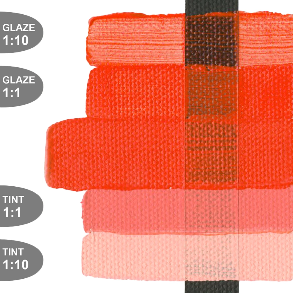 Heavy Body Acrylic Color - Cadmium Red Light | Golden Artist Colors