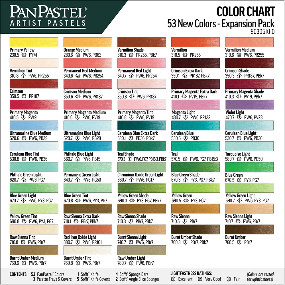 53 New Colors Set | Golden Artist Colors