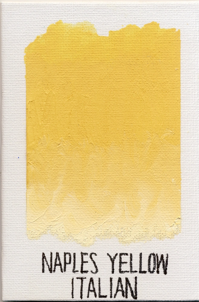 Williamsburg Artist Oil Colors - Naples Yellow Italian | Golden Artist ...