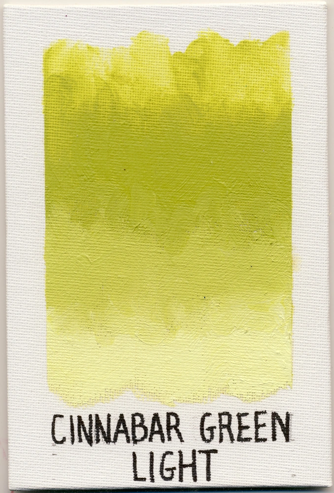 Williamsburg Artist Oil Colors - Cinnabar Green Light | Golden Artist ...