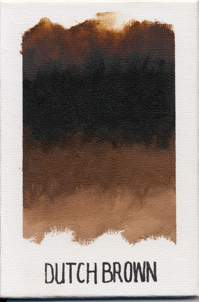 Williamsburg Artist Oil Colors - Dutch Brown (Transparent) | Golden ...