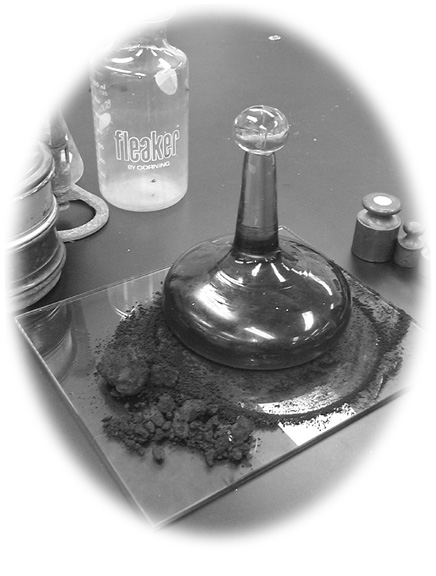 Modern technology affects materials and tools alike. This muller was ...